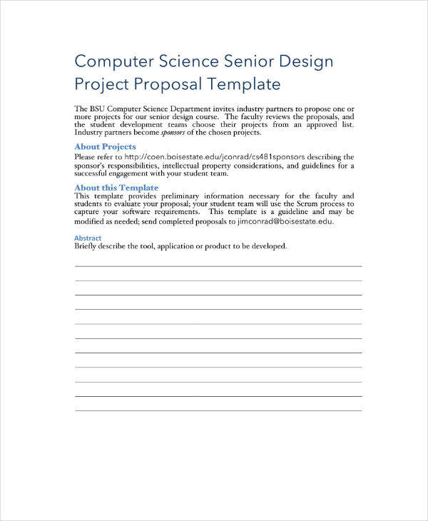 18 Information Technology Project Proposal Templates PDF Word PSD