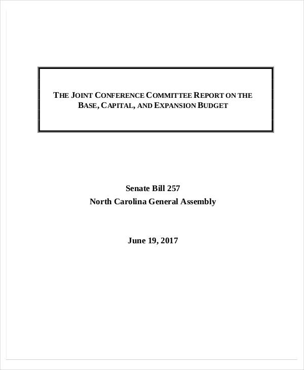 16 Conference Report Templates PDF Docs Word