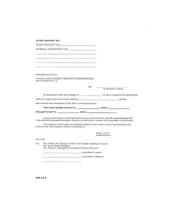 9+ Engineering Audit Report Templates - Docs, PDF, Word