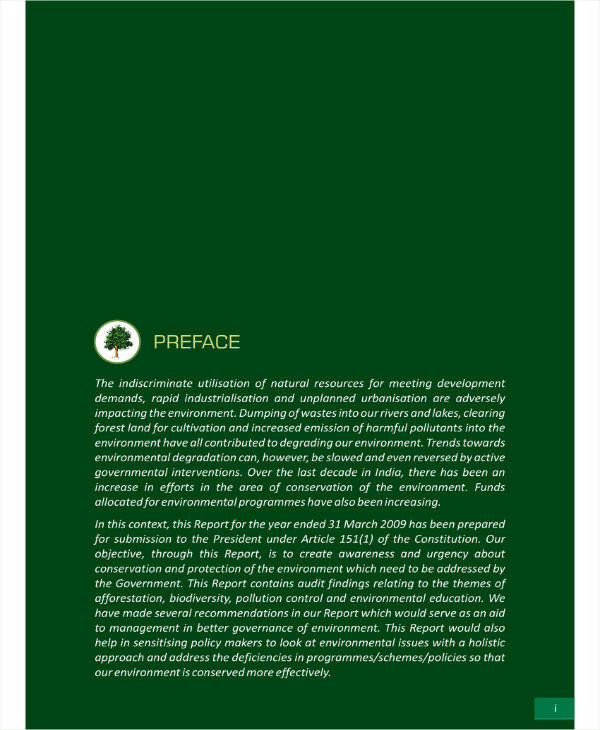 7+ Environmental Audit Report Templates - PDF, Word