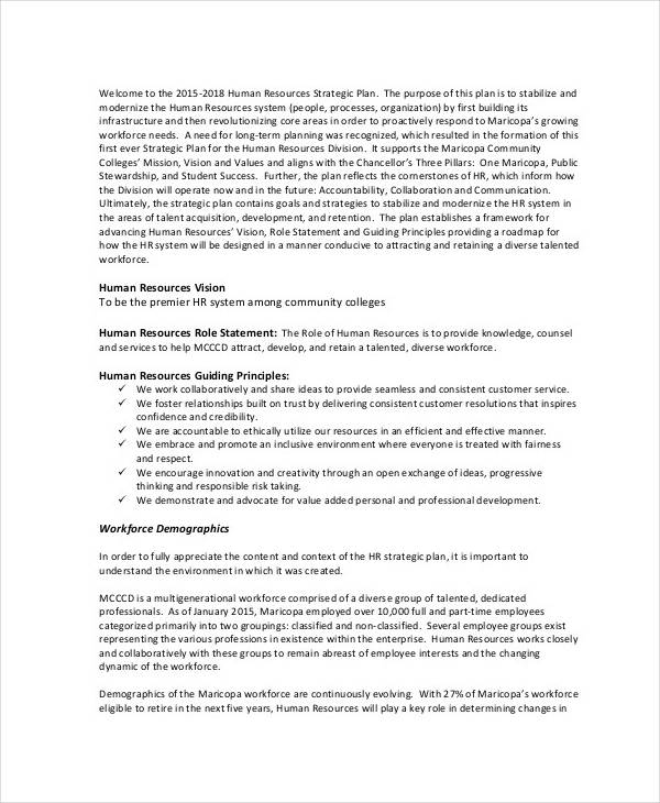 12+ HR Operational Plan Templates - PDF, DOC