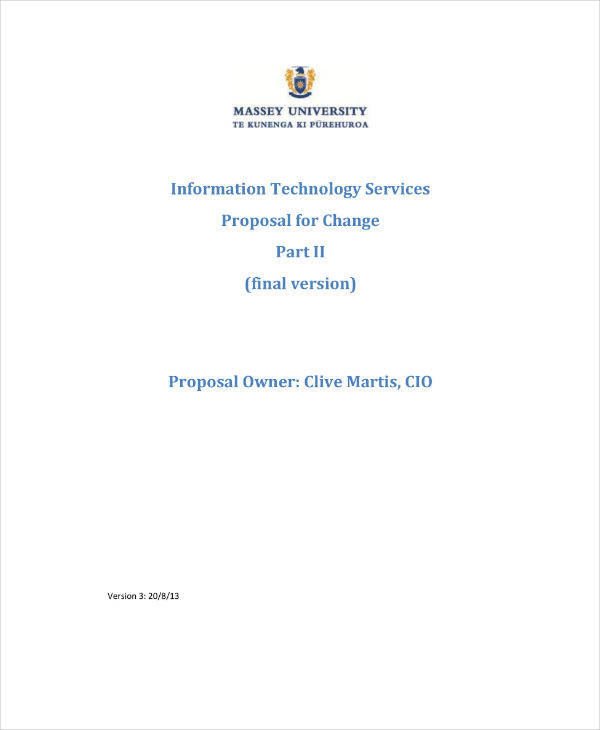 18+ Information Technology Project Proposal Templates - PDF, Word, PSD