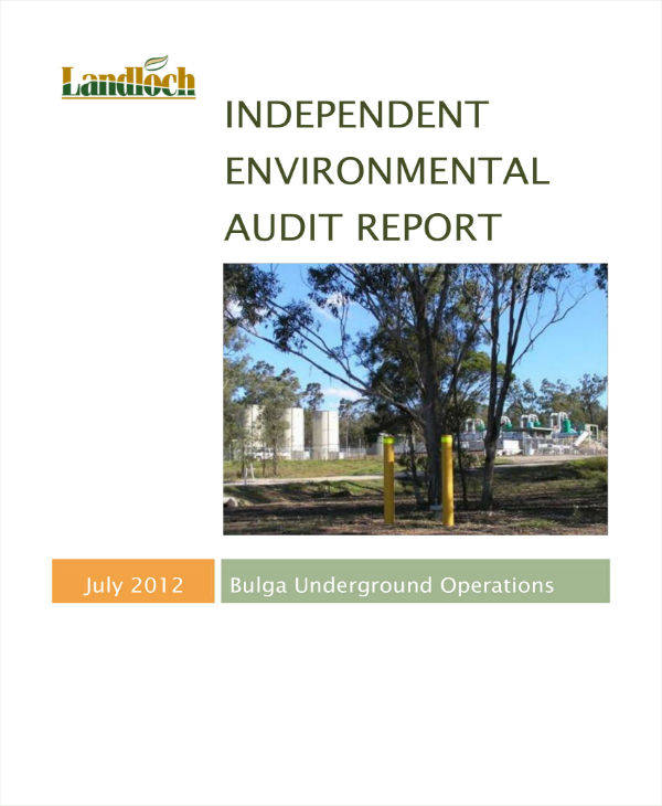 7+ Environmental Audit Report Templates - PDF, Word