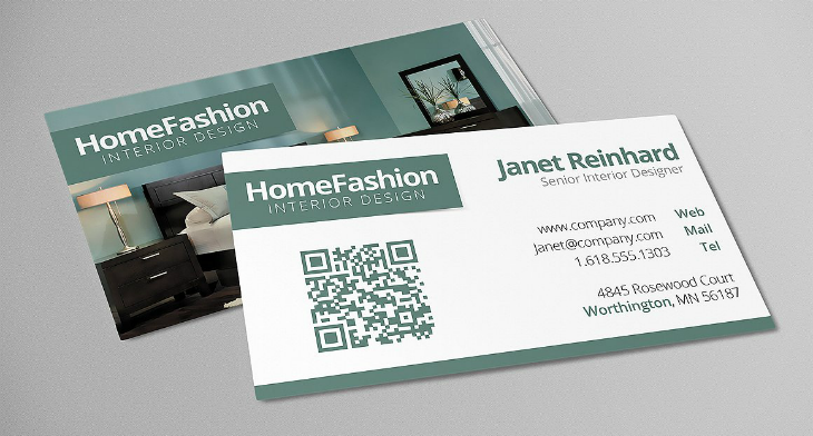 19 Interior Design Business Card Templates AI Ms Word PSD Free 