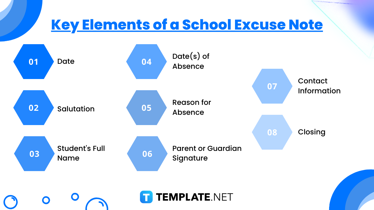Free 13+ School Excuse Note Templates - PDF