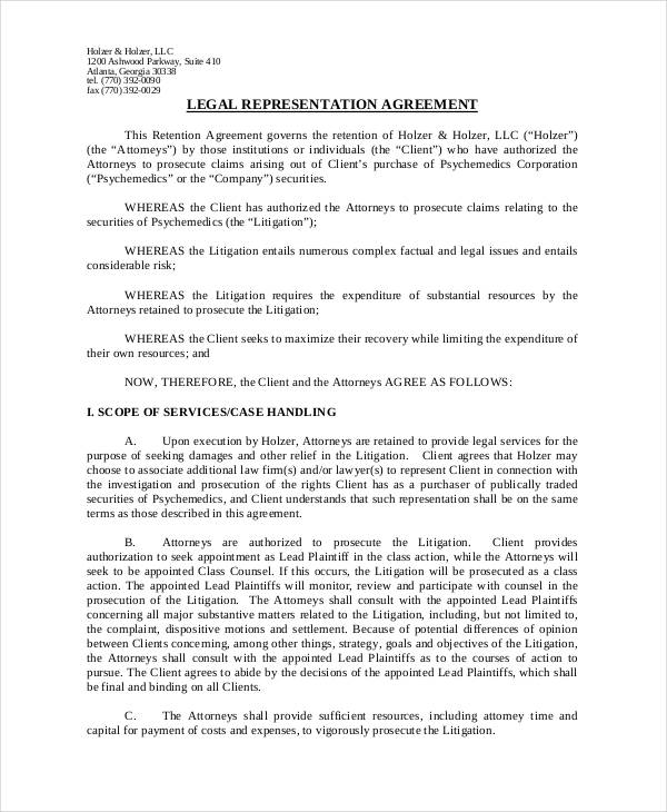 12+ Representation Agreement Templates - PDF, DOC