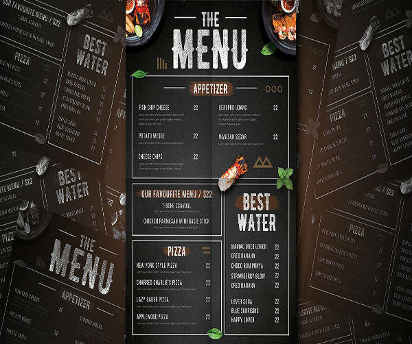 Starter Menu - 9+ Free Design Templates in PSD, AI