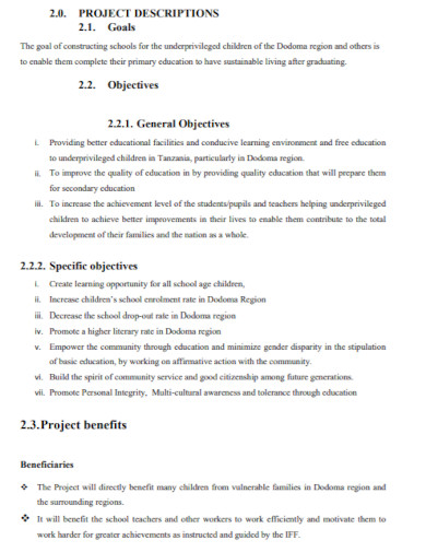 13+ Education Project Proposal Templates - PDF, Word