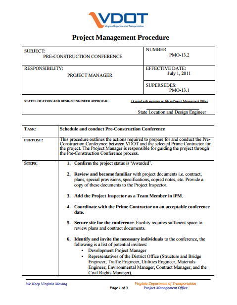11+ Pre-Construction Meeting Templates - PDF, Word
