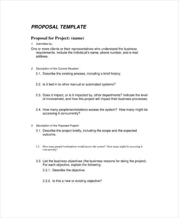 18+ Information Technology Project Proposal Templates - PDF, Word, PSD