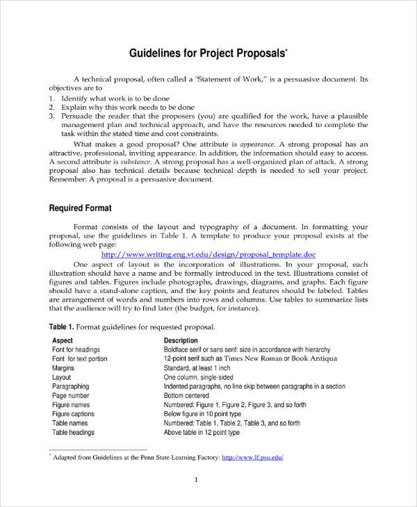 12+ Development Project Proposal Templates - PDF, Word