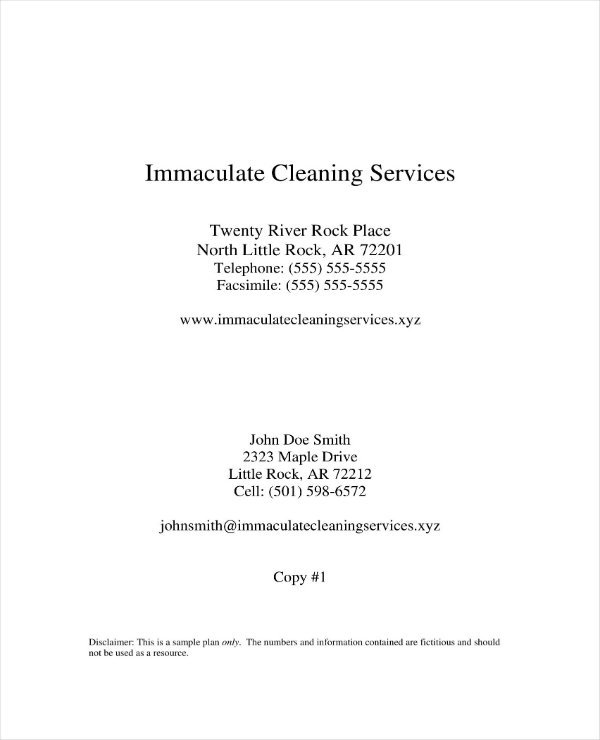 7+ Operation Plan Templates for Cleaning Services - PDF