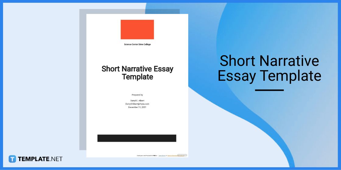 How to Make/Create a Narrative Essay [Templates + Examples] 2023