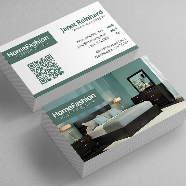 19 Interior Design Business Card Templates AI Ms Word PSD Free 