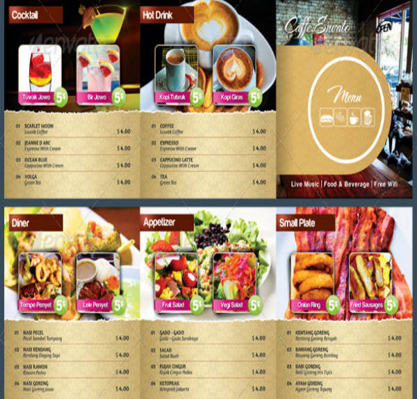 Starter Menu - 9+ Free Design Templates in PSD, AI