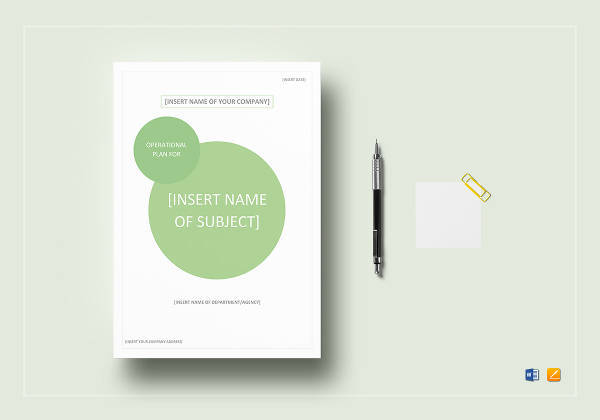 12+ HR Operational Plan Templates - PDF, DOC