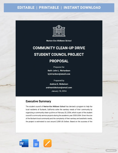 30+ Student Project Proposal Templates - PDF, DOC