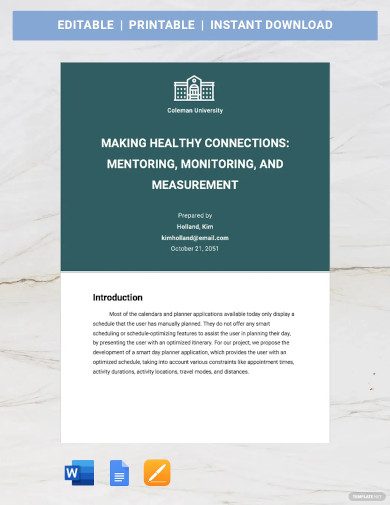 30+ Student Project Proposal Templates - PDF, DOC