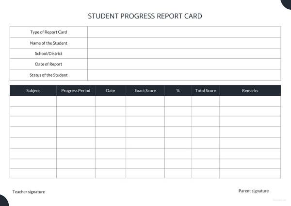 9+ Monthly Student Report Templates - Free Word, PDF Format Download!