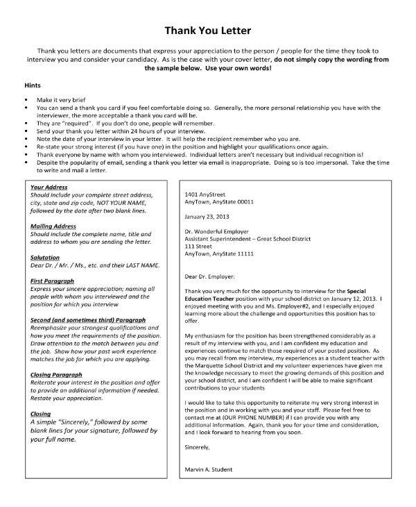 11+ Teacher Appreciation Letter Templates - PDF, DOC