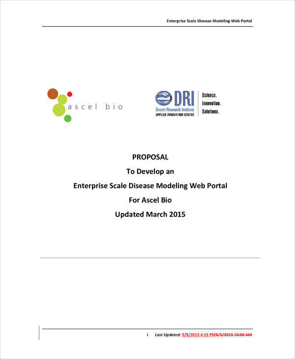 18+ Information Technology Project Proposal Templates - PDF, Word, PSD