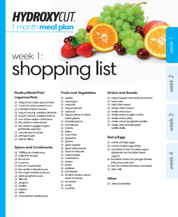 8+ 30-Day Meal Plan Templates - PDF