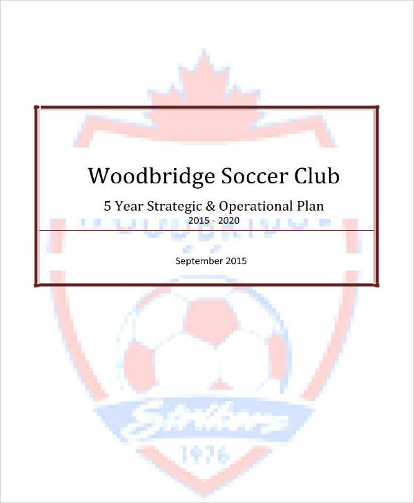 7+ Club Strategic Plan Templates - PDF