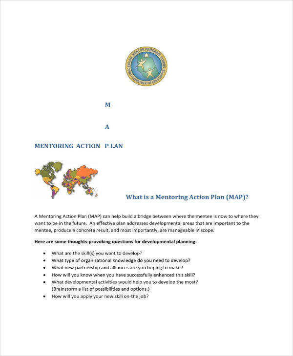 11+ Mentoring Action Plan Templates - PDF, Word