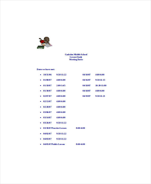 59+ Lesson Plan Templates - PDF, DOC, Excel