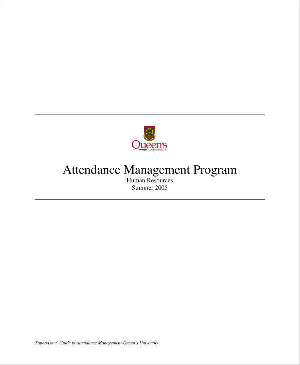 13+ Attendance Action Plan Samples & Templates - DOC, PDF