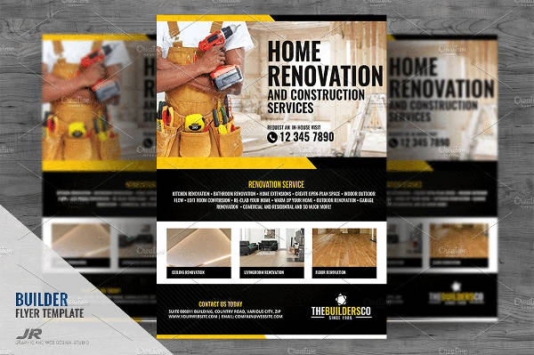 25+ FREE Construction Flyer Designs & Templates - PSD, AI, InDesign