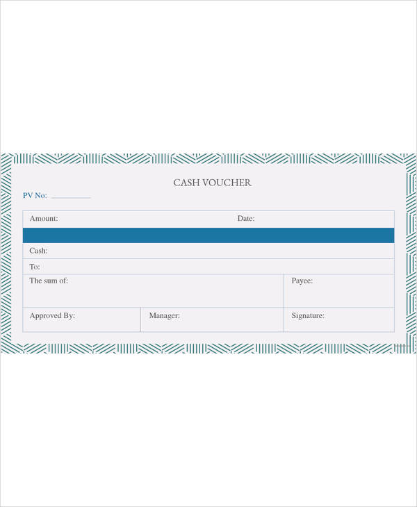 13+ Cash Voucher Templates - PDF, DOC | Free & Premium Templates