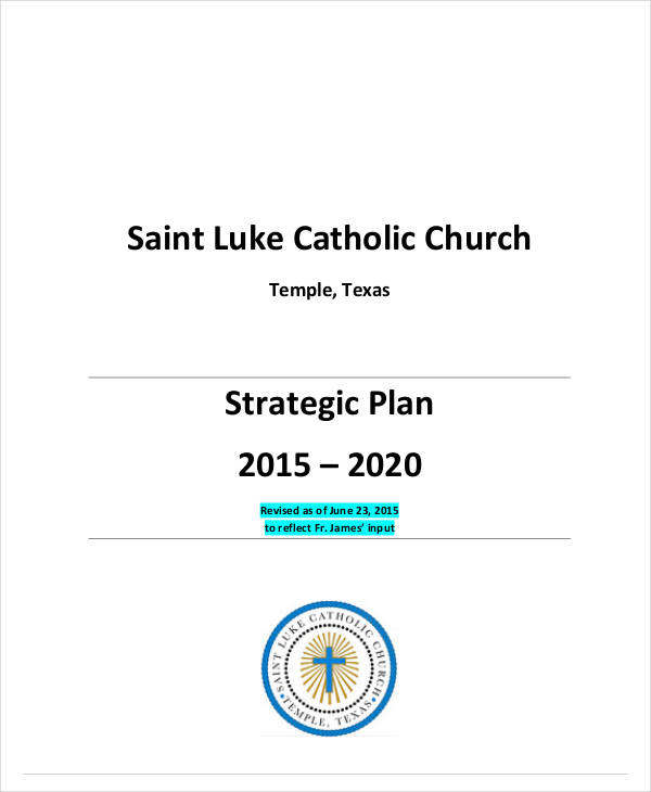 13+ Church Strategic Plan Templates - PDF, Word