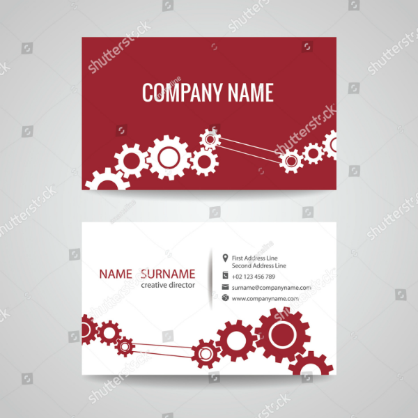 20+ Engineer Business Card Templates - AI, Word, PSD | Free & Premium ...