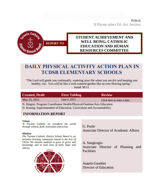 11+ Daily Action Plan Templates - PDF