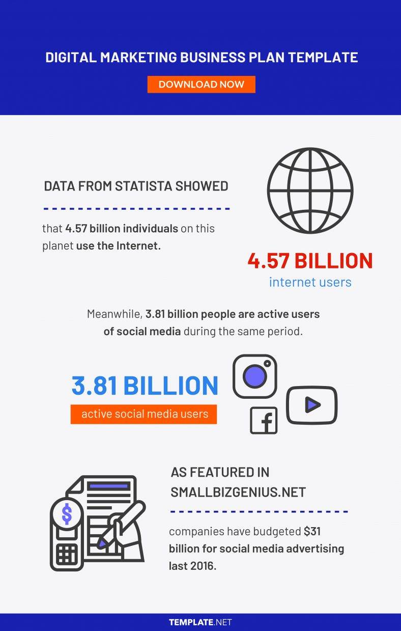 5 Digital Marketing Business Plan Templates In PDF MS Word Google