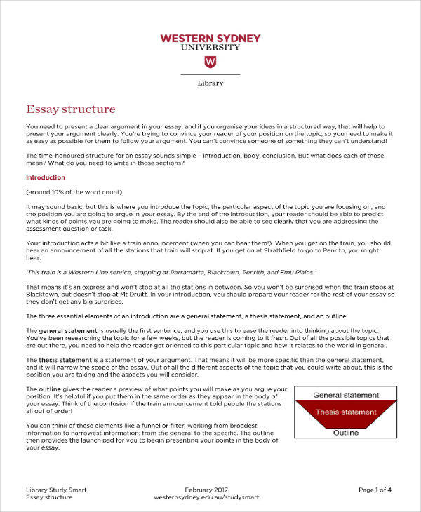 10+ Essay Proposal Outline Templates - PDF, DOC