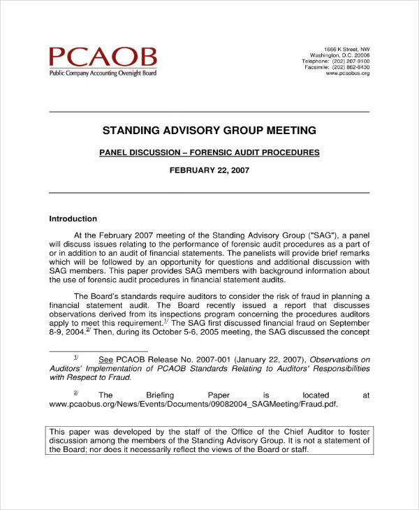 9+ Forensic Audit Report Templates - PDF, Word, Google Docs, Apple Pages