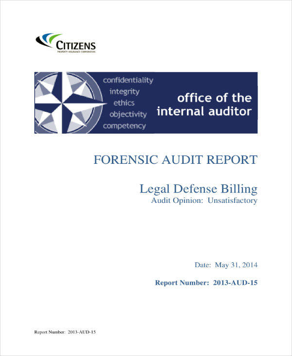 9+ Forensic Audit Report Templates - PDF, Word, Google Docs, Apple Pages