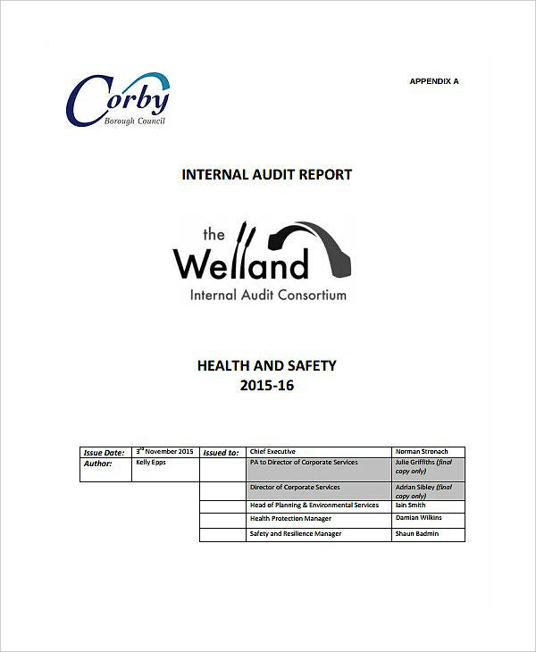 12+ Safety Audit Report Templates - PDF