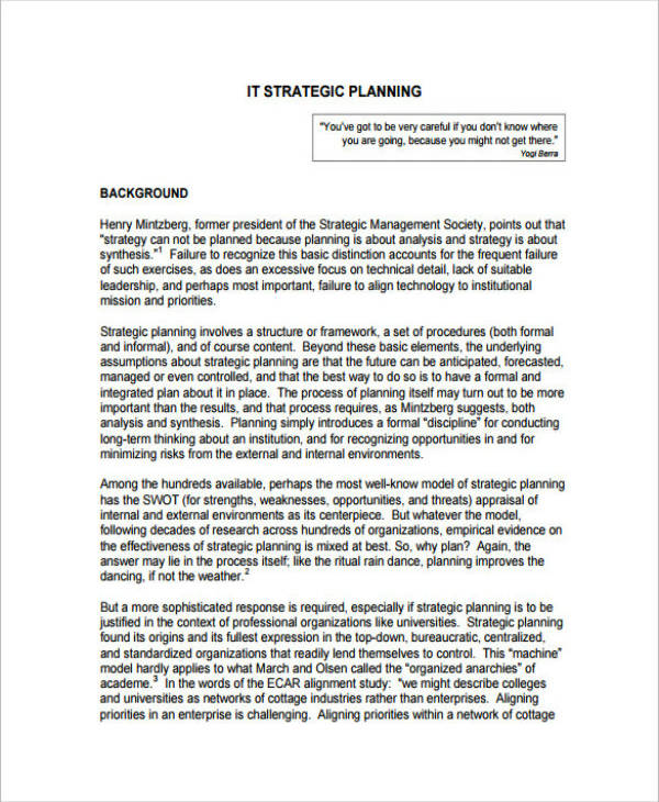 13+ Strategic Action Plan Templates - PDF, Docs