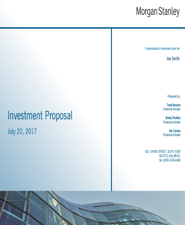 15+ Real Estate Investment Proposal Templates in PDF | MS Word | Apple ...