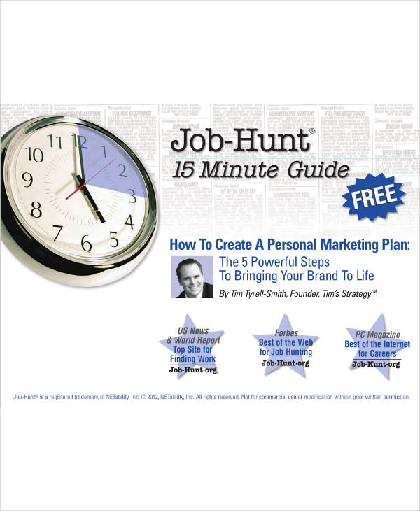 9+ Personal Marketing Plan Templates - PDF, Word