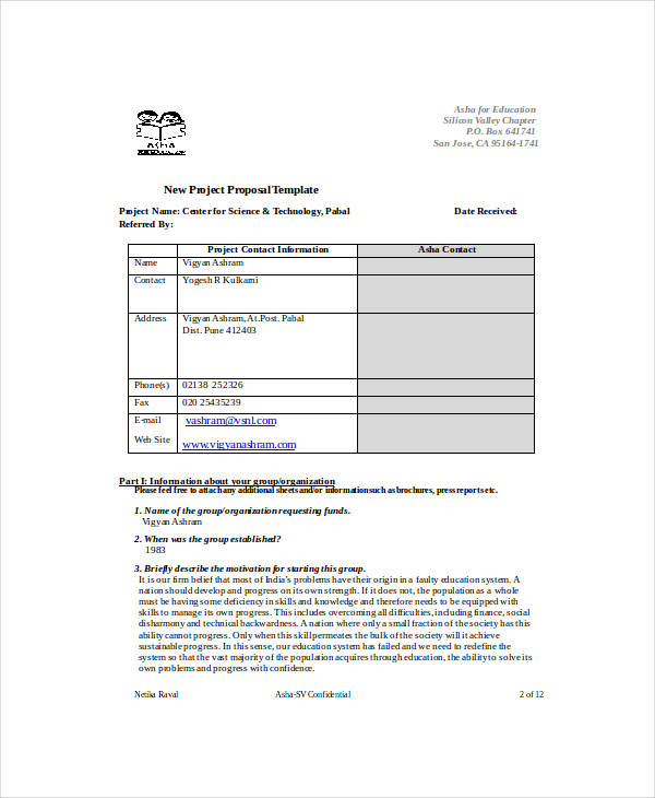 8+ Multimedia Project Proposal Templates - PDF, DOC
