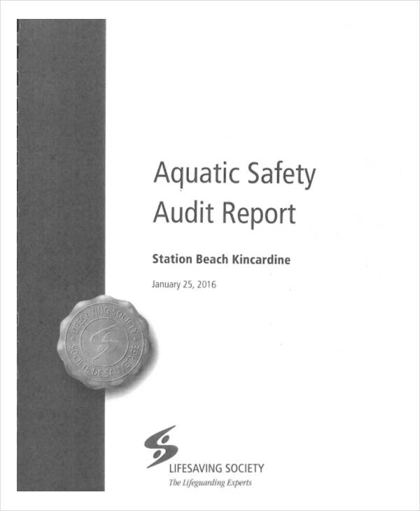 12+ Safety Audit Report Templates - PDF