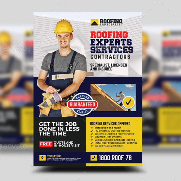 26 Contractor Flyer Design Templates PSD AI InDesign