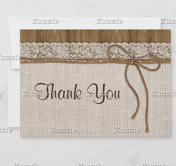 7 Wedding Shower Thank You Card Designs Templates PSD AI