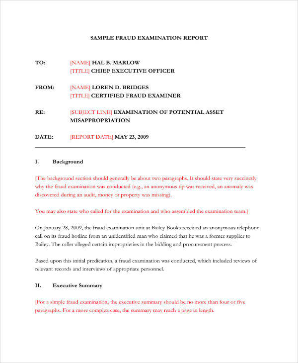 9+ Forensic Audit Report Templates - PDF, Word, Google Docs, Apple Pages