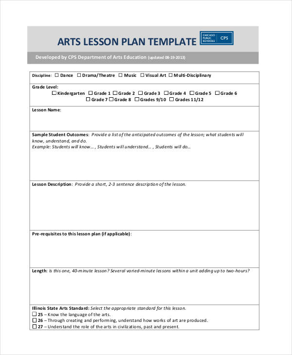 59+ Lesson Plan Templates - PDF, DOC, Excel