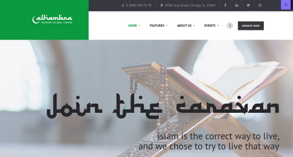 5+ Mosque Website Themes & Templates